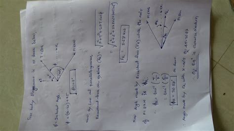 [solved] If Ɵ 30° And T 6 Kn Determine The Magnitude Of The Resultant Force Acting On The