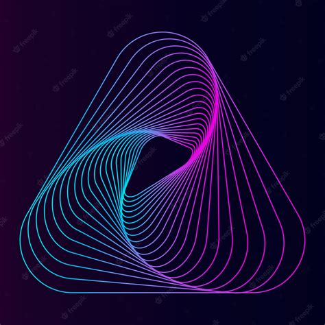 Free Vector Abstract Dynamic Pattern Wallpaper Vector