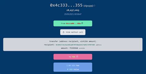 Hash How To Determine If An Ethereum Transaction Is An Ether Transfer