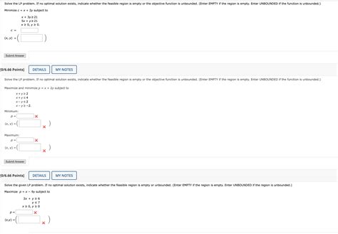 Solved Minimize C X 2y ﻿subject To[0 6 66 ﻿points]maximize