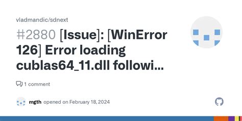Issue WinError Error Loading Cublas Dll Following ZLUDA Install Issue