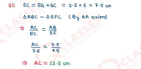 class10 icse maths important questions chapter similarity