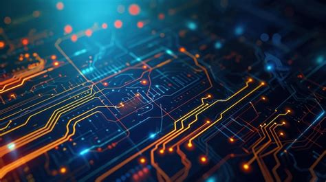 Premium Photo Closeup Of A Chip On A Printed Circuit Board