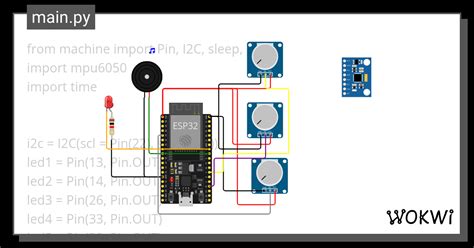 Giroscopio Final Copy Wokwi Esp32 Stm32 Arduino Simulator