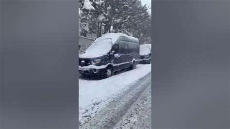 დროებით გაჩერებულია ტრანსპორტი თოვლის გამო Youtube