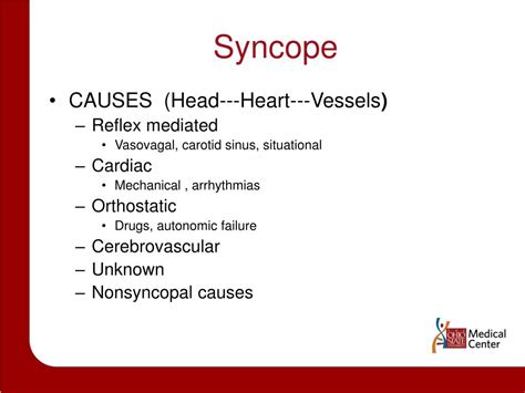 Ppt Syncope Evaluation And Management Powerpoint Presentation Free