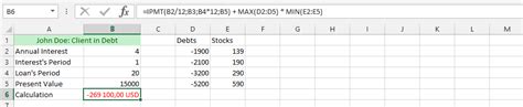 How To Use The IPMT Function In Excel To Calculate Loan Interest Best Excel Tutorial
