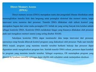 Direct Memory Access DMA PPTX