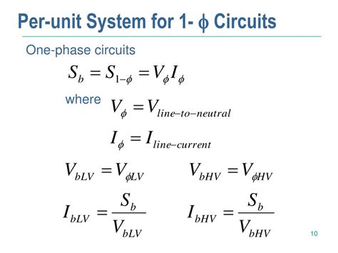 PPT Per Unit System PowerPoint Presentation Free Download ID 475209