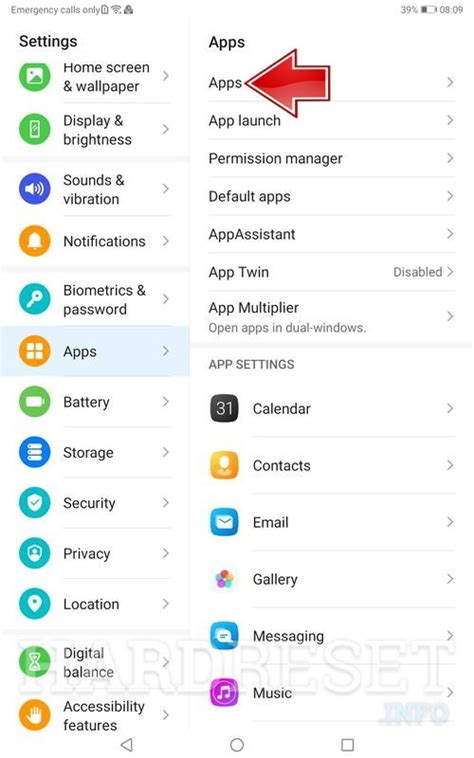 Reset Apps Huawei Matepad T S How To Hardreset Info