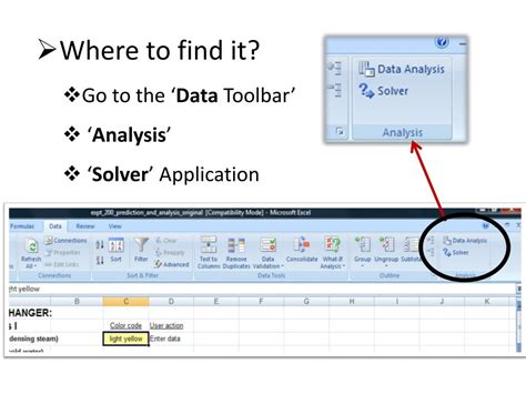 Ppt Installing Solver In Microsoft Excel Powerpoint Presentation