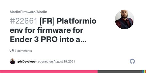 Fr Platformio Env For Firmware For Ender 3 Pro Into A Bigtreetech Skr