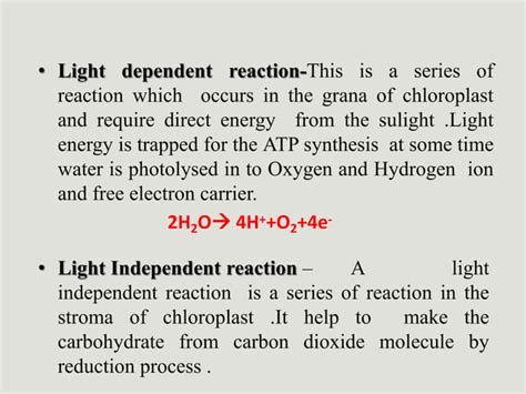 Photosynthetic Bacteria Oxygenic And Anoxygenic Pptx Chemistry