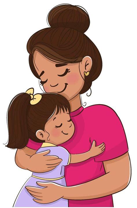 Dibujo De Abrazo Con Mamá Para Colorear Artofit