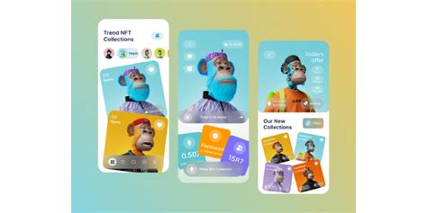 Nft Marketplace Mobile App Light Version Community Figma