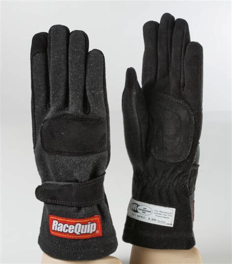 Racequip Black 2 Layer Sfi 5 Glove Xl House Of Boost