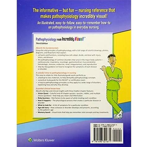 Pathophysiology Made Incredibly Visual Comparor Usa