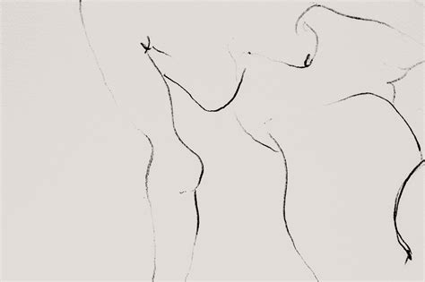 A SET OF THREE FRAMED FEMALE FLUID NUDES BY BARRY FLANAGAN RA OBE TOAD GALLERY