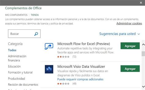 los mejores complementos para instalar en excel