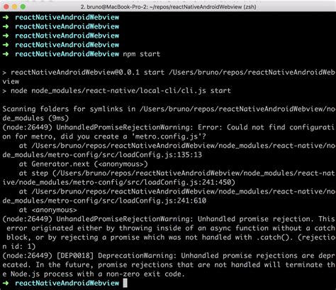 Can T Start Packager While Building RN Android From Source Issue Facebook React
