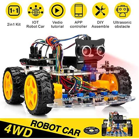 Multifunction Bluetooth Controlled Robot Smart Car Kits Artofit