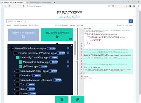 Privacy Is Sexy Custom Privacy Scripts For Windows Linux And MacOS Security Privacy News