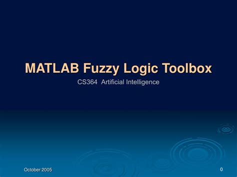 Ppt Matlab Fuzzy Logic Toolbox Powerpoint Presentation Free Download Id3566635