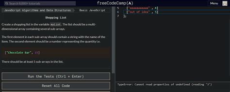 Basic JavaScript Shopping List JavaScript The FreeCodeCamp Forum