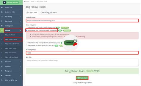 Cách Buff Follow Tiktok Free Uy Tín Không Tụt 2024