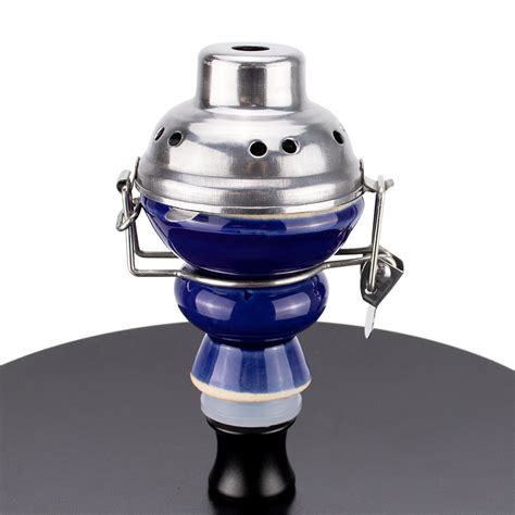 Personalized Smoking Accessories Pot Wind Cover Handmade Hookah Ceramic