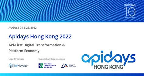 apidays hong kong 2022 open api api first transformation and platform economy in hong kong