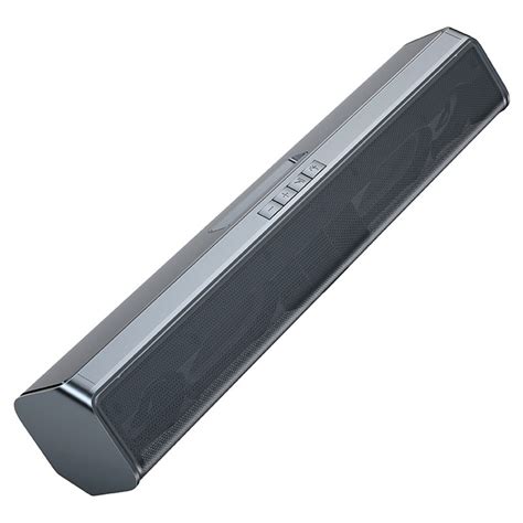 Безжичен високоговорител Hoco BS49 с RGB светлини - черен - eMAG.bg