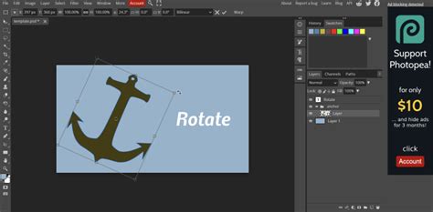 How To Rotate In Photopea Design Guides SVG File Downloads
