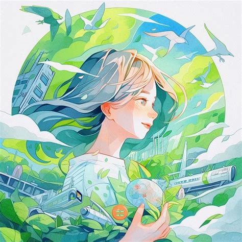 视觉传达考研｜绿色环保♻️主题素材 小红书 花瓣网
