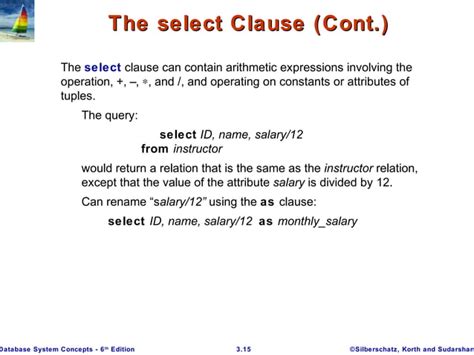 Dbmsintroduction Of Sql Ppt