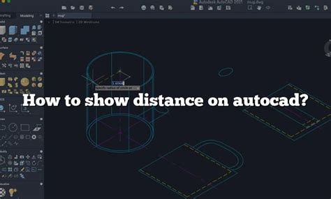 How To Show Distance On Autocad Caddikt