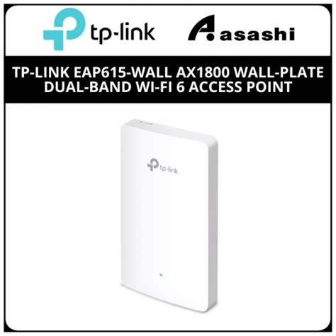 Tp Link Eap Wall Ax Wall Plate Dual Band Wi Fi Access Point Eap Wall Asashi