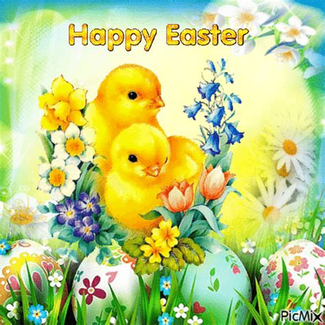 Happy Easter Vintage Chicks