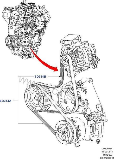 2014 Ford Focus Se Serpentine Belt Diagram