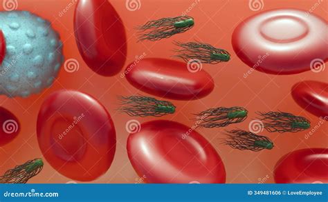 Proteus Mirabilis Bacteria Under A Microscope Ai Generated Royalty Free Cartoon Cartoondealer