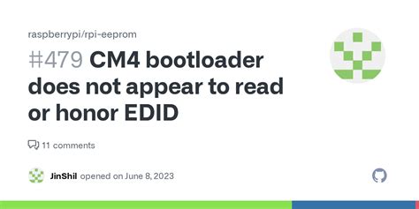 Cm4 Bootloader Does Not Appear To Read Or Honor Edid · Issue 479