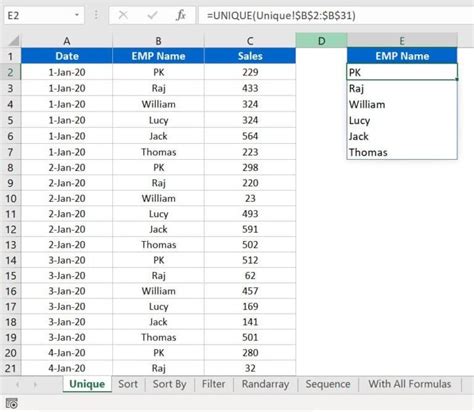 6 powerful dynamic array function in excel pk an excel expert