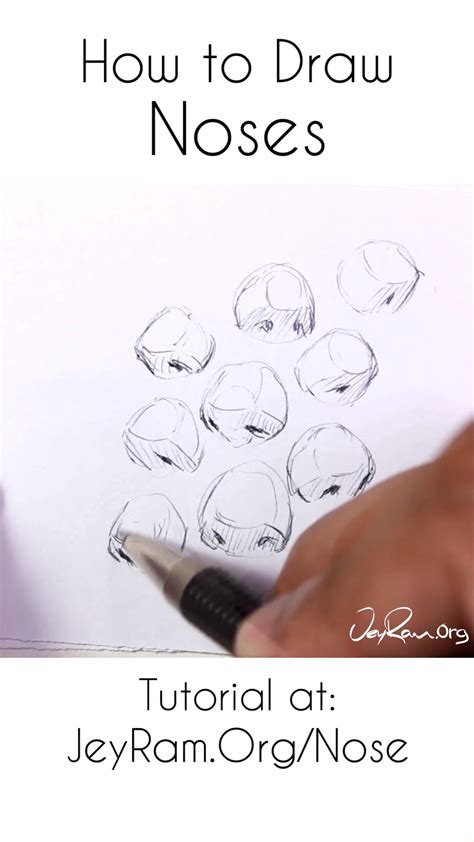 How To Draw A Nose Tutorial At An Angle Step By Step For Beginners Artofit