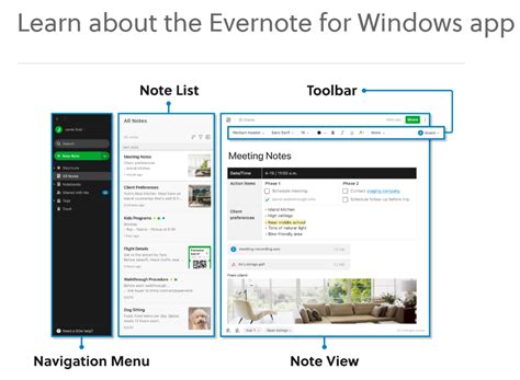 The Sidebar Background Color Is No Longer Dark Evernote General