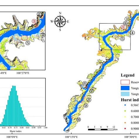 Spatial Distribution Of Time Series Insar Measurement Points Slope