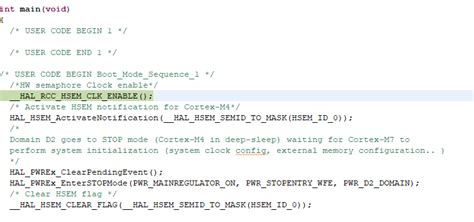 Solved Stm32h755 Dual Debug Startup Problem Stmicroelectronics Community