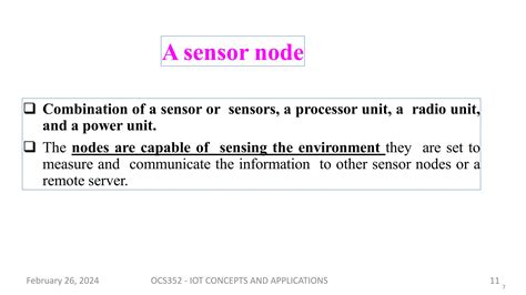 Iot Unit 2 Components In Internet Of Things Pptx