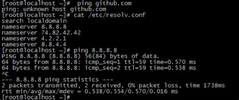 Dns Ping Unknown Host In Centos 66 Stack Overflow