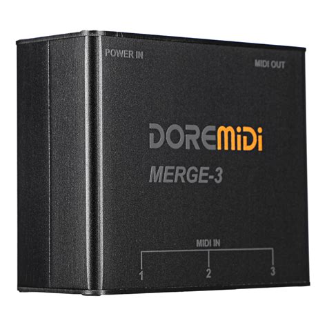 DOREMiDi MIDI Interfaces Controller Merger MIDI Input MIDI Output Support USB Power MERGE