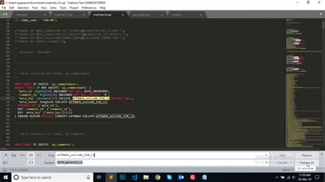 Mysql Import Error Unknown Collation ‘utf8mb4unicode520ci